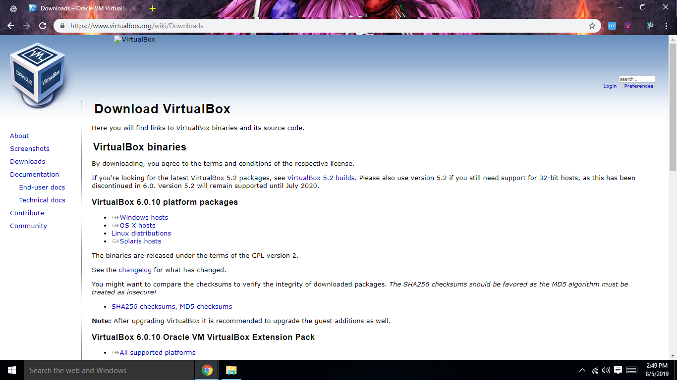 Tutorial Instal VirtualBox : Huma Belajar